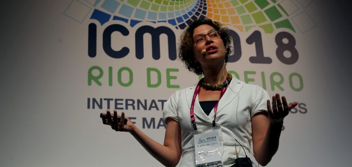 ICM2018 & (WM)² seen by Carolina Araujo: “Empowered and happy” – European Women in Mathematics