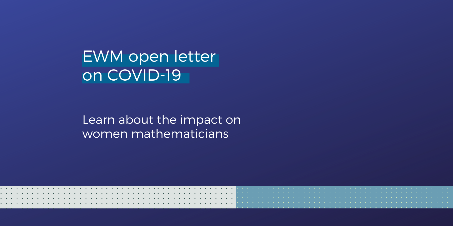 European Women in Mathematics